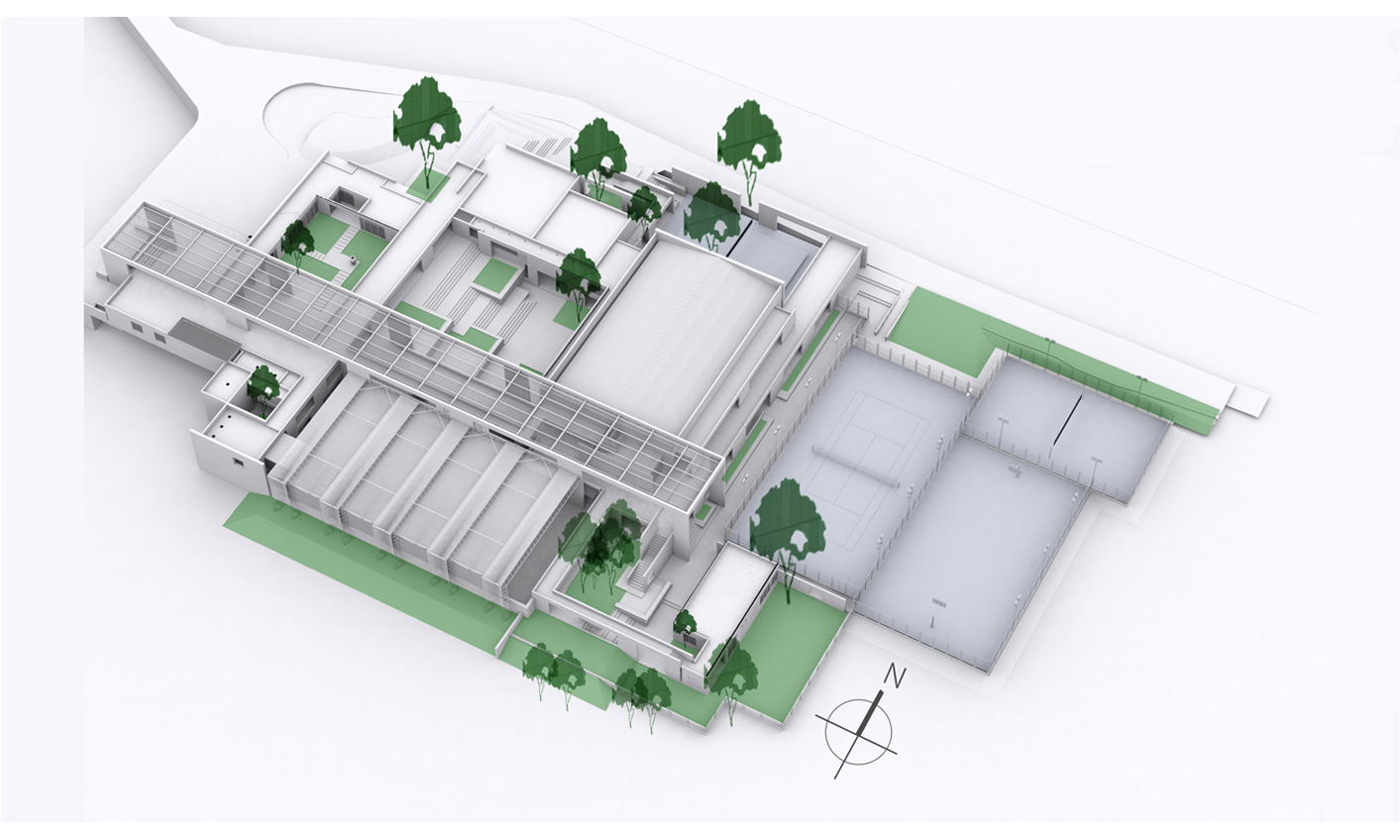 IIM Sports Complex – Mindspace Architects