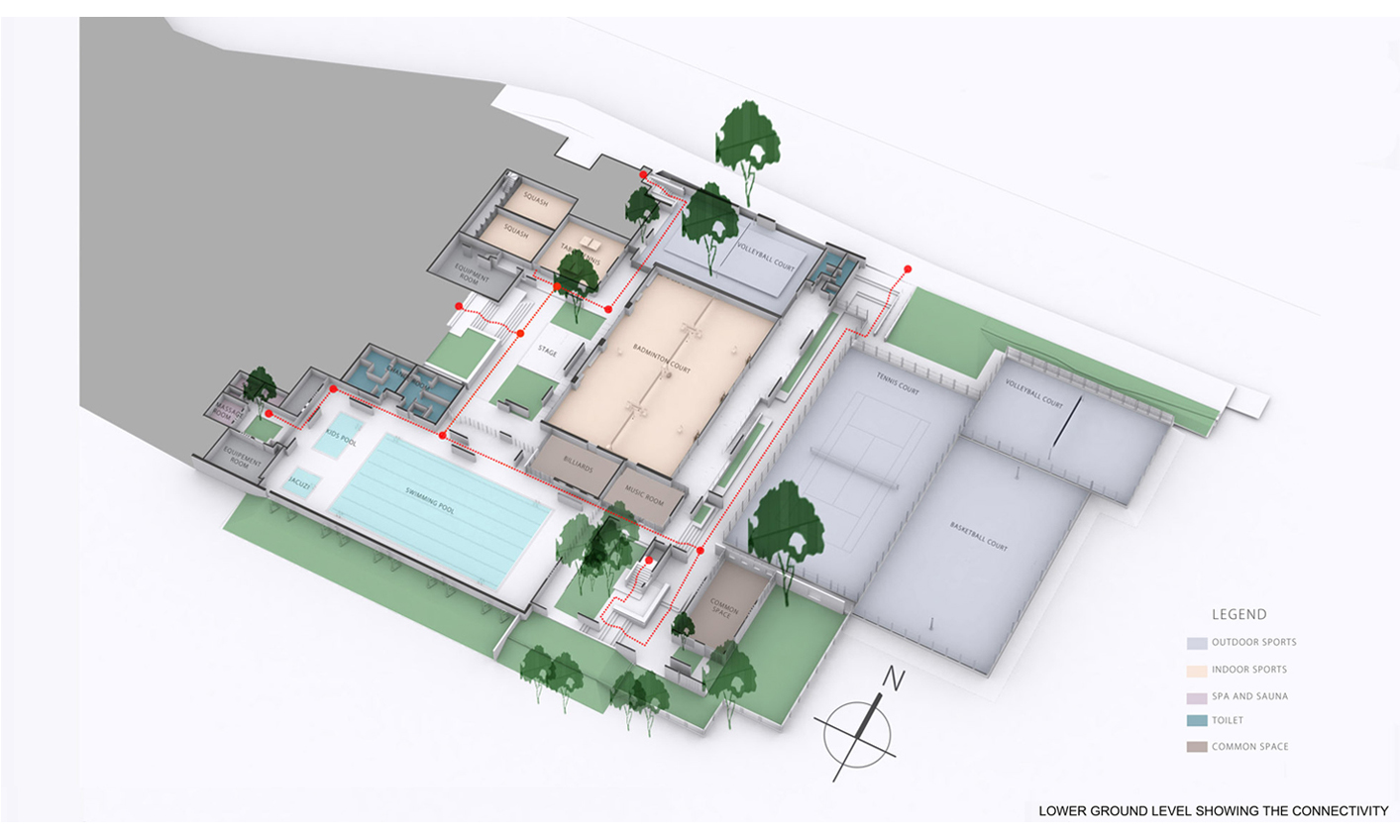 IIM Sports Complex – Mindspace Architects