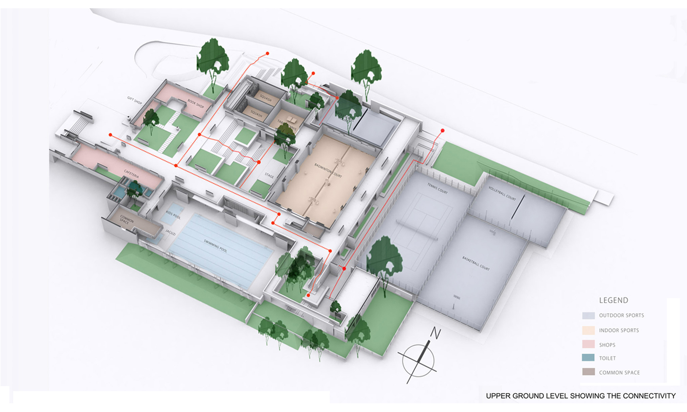 IIM Sports Complex – Mindspace Architects